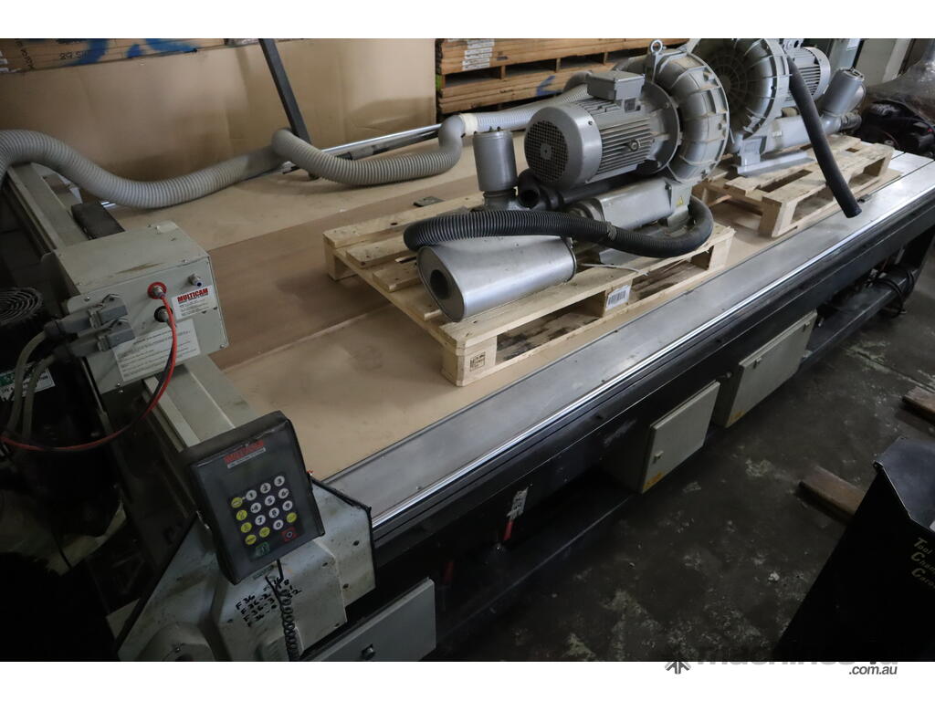 Used multicam SERIES IIIS Flatbed Nesting CNC (1023600)