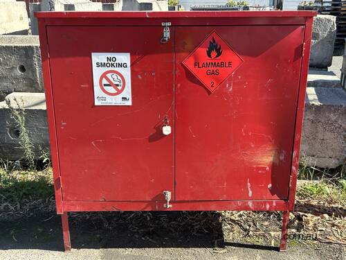 Used Flammable Gas Storage Cabinet (1105500) - Listed on Machines4u