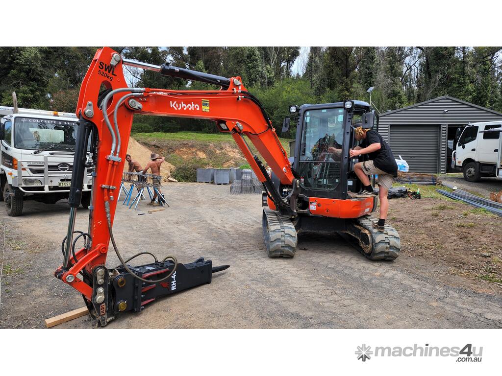 New roo attachments Excavator Hammer Rock Breaker 6 - 9Ton Hitachi Rock ...