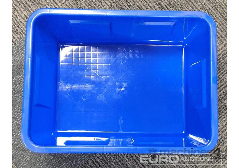 New Not Specified Unknown Unused 60lt Blue Tubs 5 of Bins & Containers ...