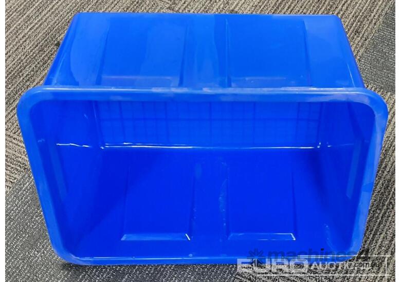 New Not Specified Unknown Unused 60lt Blue Tubs 5 of Bins & Containers ...