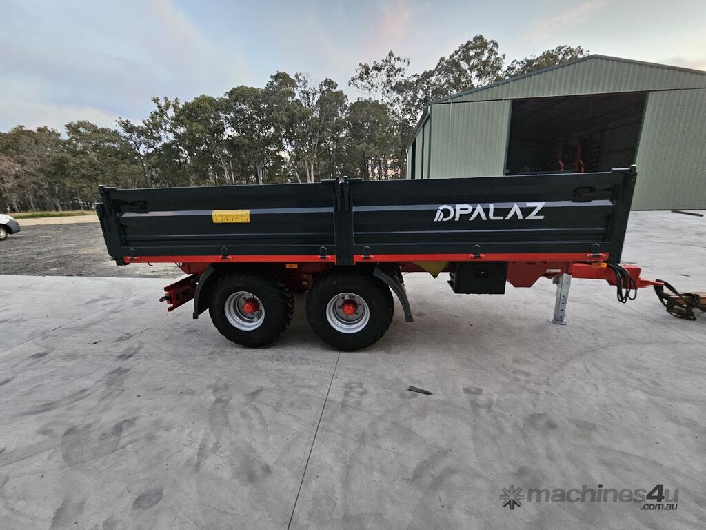 Buy New Palaz Palaz 8 ton Tandem axle Farm Tipping Trailer Farm ...