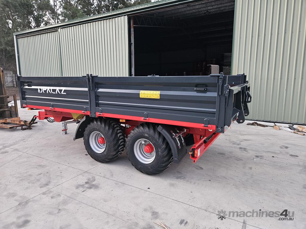 Buy New Palaz Palaz 8 ton Tandem axle Farm Tipping Trailer Farm ...