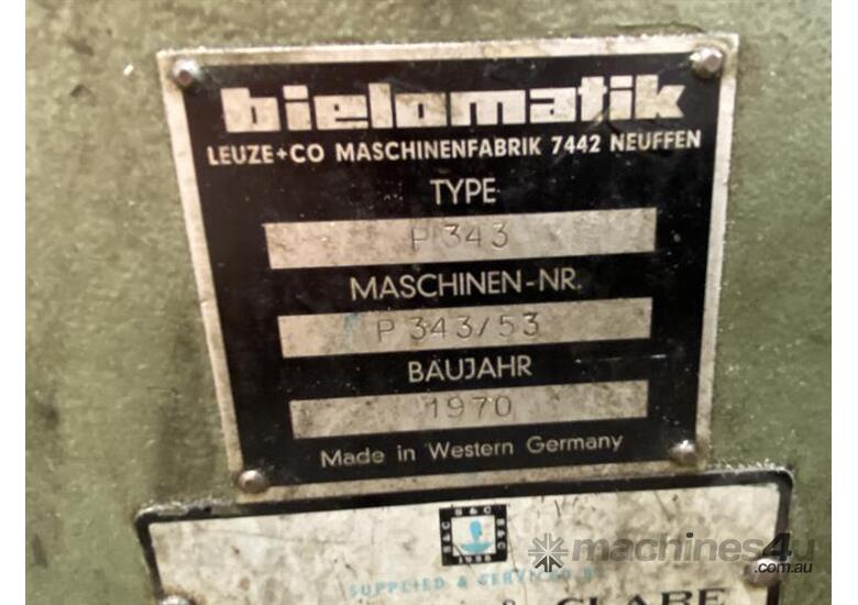 Used Bielomatik Bielomatik P343 in , - Listed on Machines4u