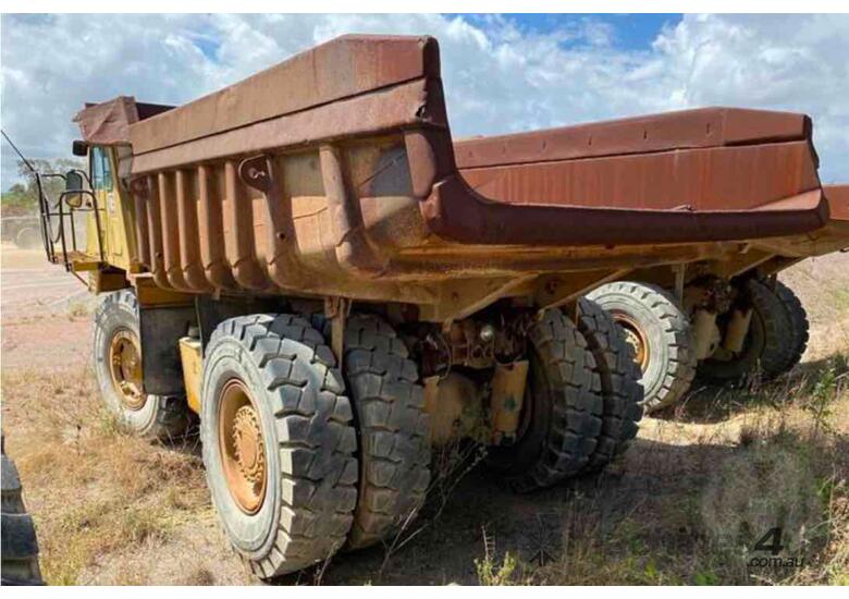 Wrecking 1989 Caterpillar 769C Haul Truck (1075201) - Listed on Machines4u