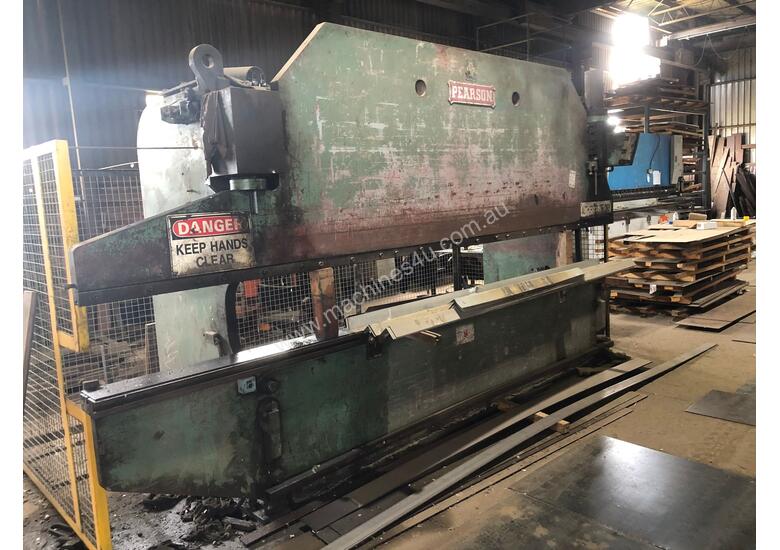 Used pearson 200T Hydraulic Press Brake in BRAYBROOK, VIC