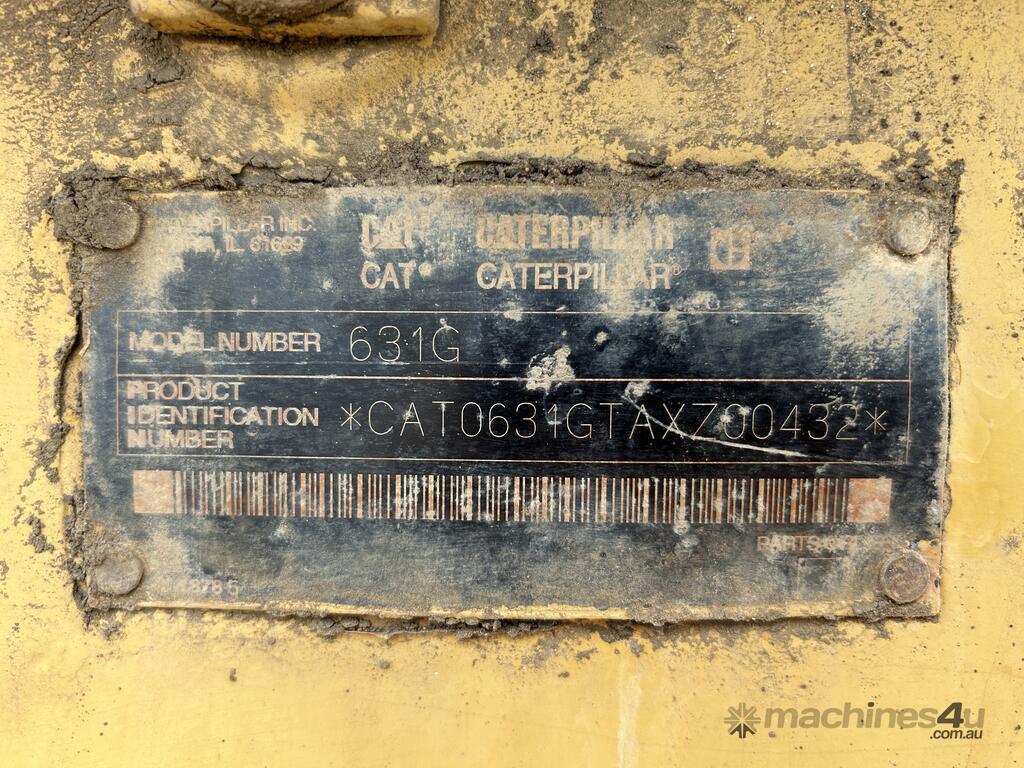 Used 2001 Caterpillar 631G Scraper (1033710) - Ready for Sale
