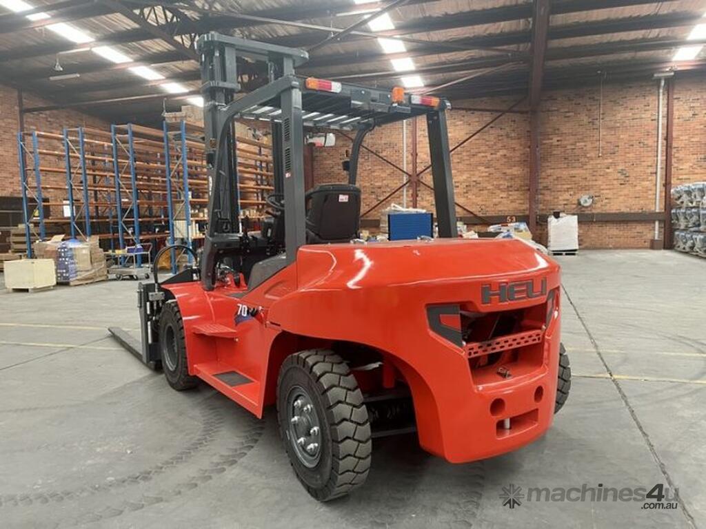 New 2024 heli Heli K2 Diesel Forklift Dual Wheel Wide Carriage ...