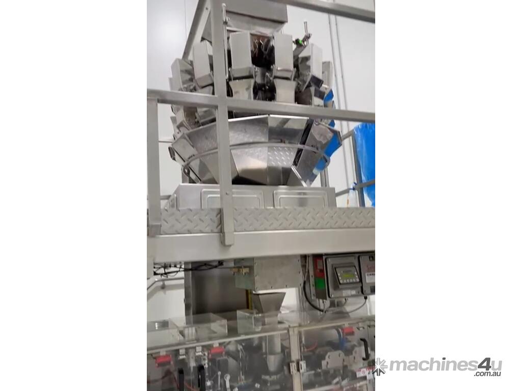 New Emrich Inbag Mini Servo Pre-Made Pouch Weighing Bagging Line ...
