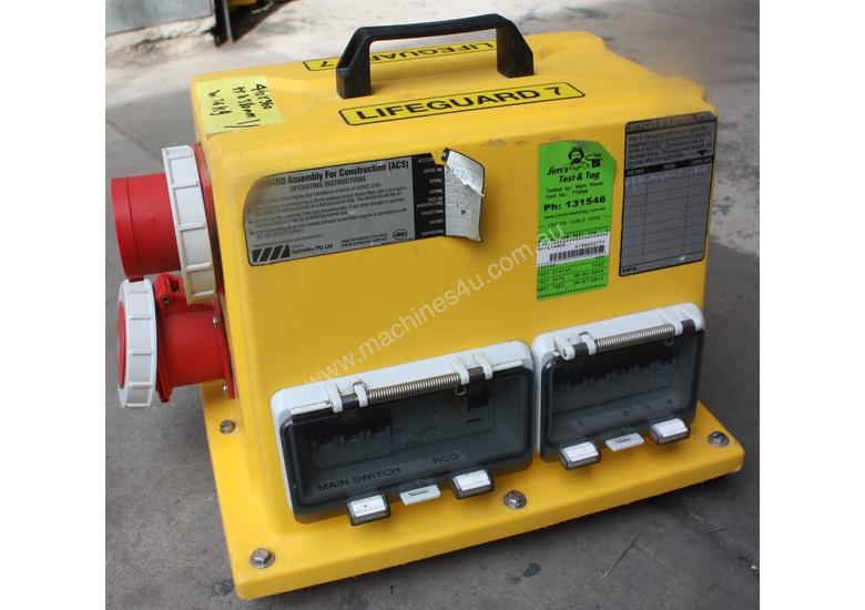 Used lifeguard 7 7 Temporary Electrical Distribution Board Distribution ...
