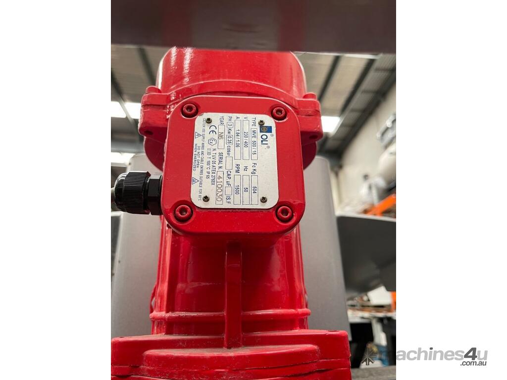 Used Dinnissen THREE Station Stainless Steel Debagging Hoppers with ...