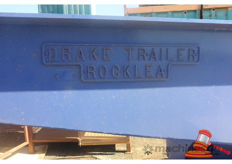 Buy Used 1989 drake 1989 DRAKE 75 TONNE SPREADABLE FLOAT Float Trailer ...