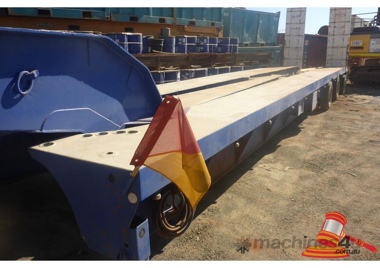 Buy Used 1989 drake 1989 DRAKE 75 TONNE SPREADABLE FLOAT Float Trailer ...