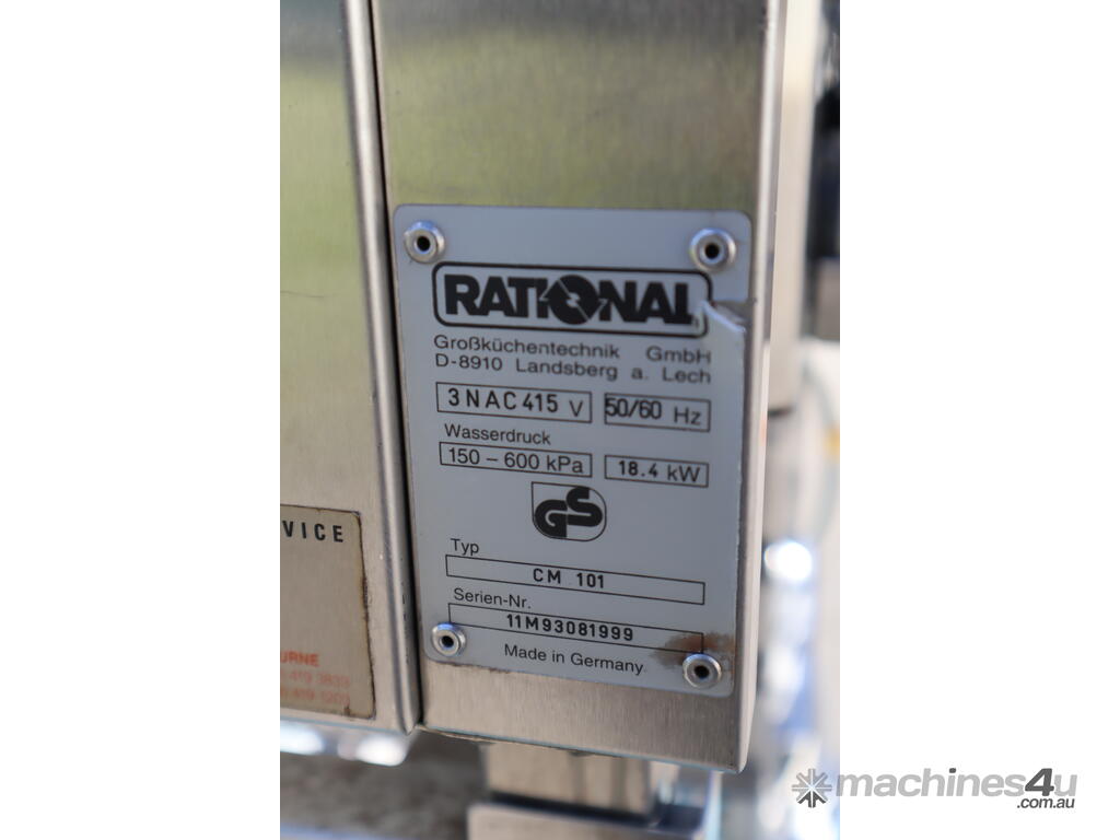 Used rational CM 101 Combi Ovens (906310)