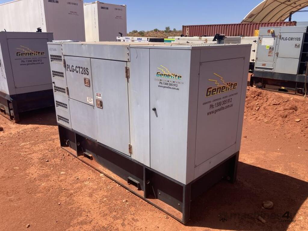 Buy Used 2019 Genelite PLGCT28S 30kVA Cummins Powered Generator ...