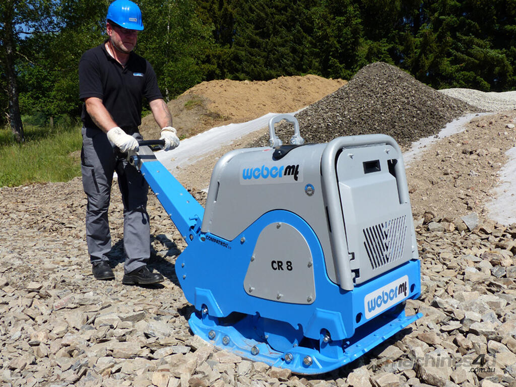 New weber mt WEBER MT CR8 Reversible Soil Compactor Plate Compactor in ...