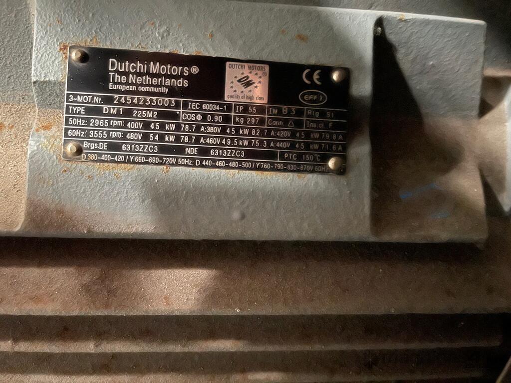 Used robuschi 45kW Roots Blower Roots Blower in Dandenong South, VIC