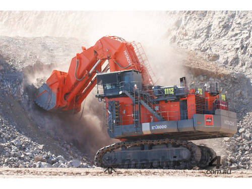 Hire Hitachi Hitachi EX8000-6 Excavator Excavator in THORNTON, NSW