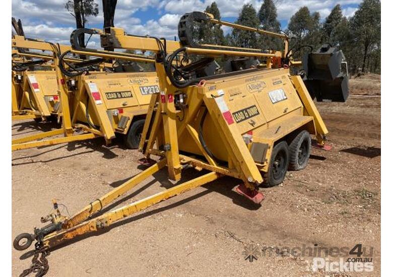 Used allight Allight Tandem Axle Lighting Tower Trailer Mobile Lighting ...