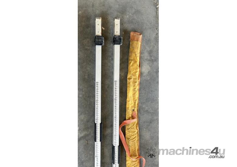 Used QTY X 2 CUT & FILL RODS - LASER LEVELS QTY X 2 CUT FILL RODS ...