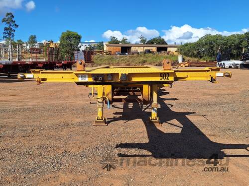 Buy Used 2015 ophee 2015 OPhee Tri Axle Semi Trailer Tri Axle Drop Deck ...