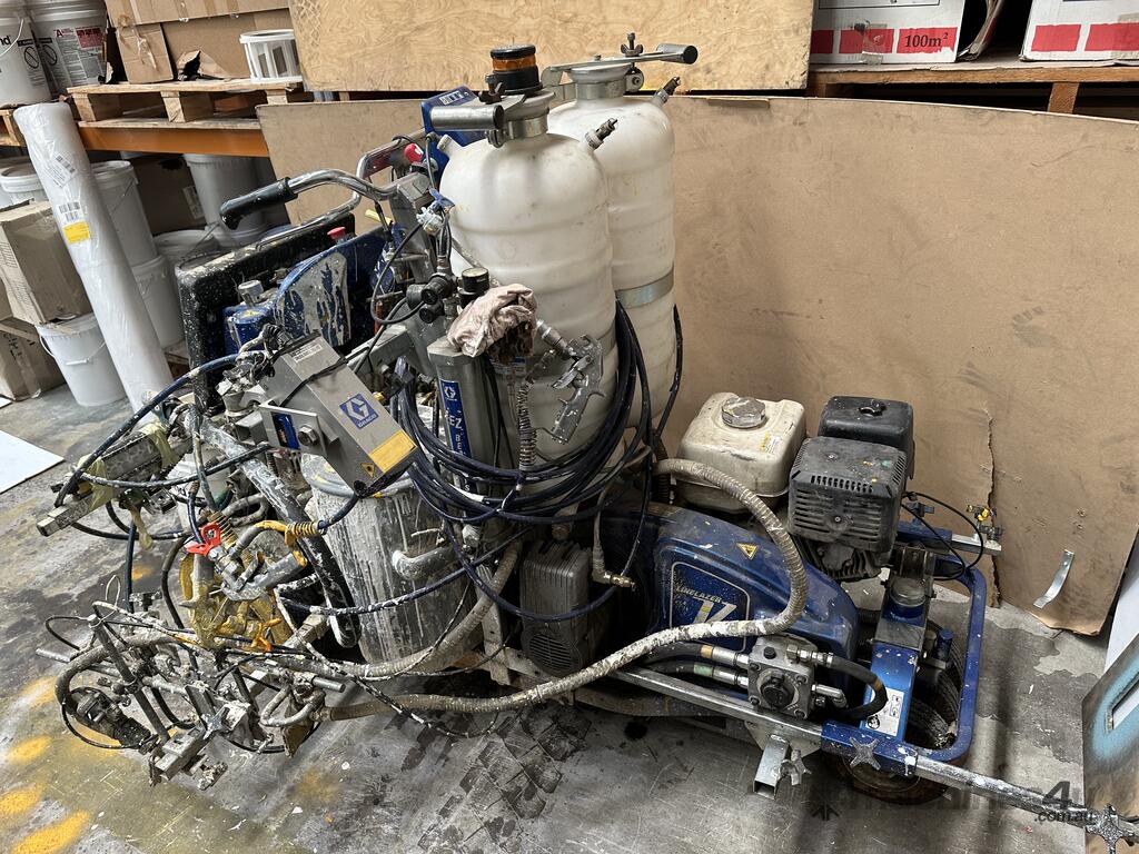 Used 2018 graco LineLazer V 250DC Linemarking Machine Road Marking ...