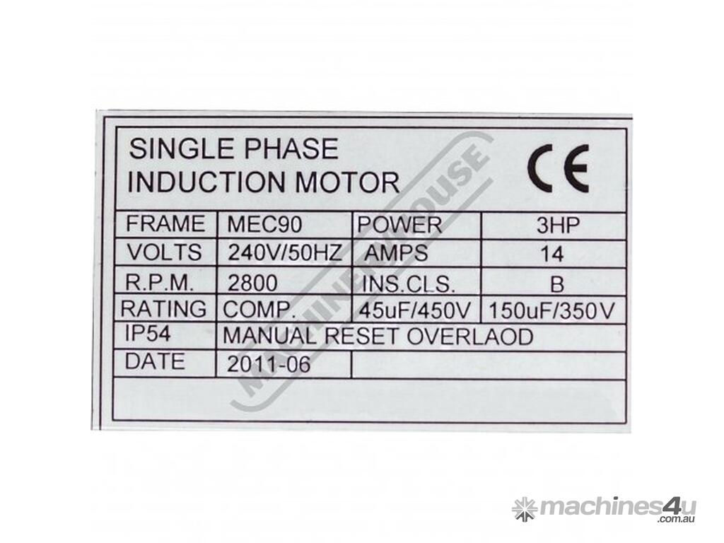 New Hafco EM3-28 Single Phase Motor in NORTHMEAD, NSW