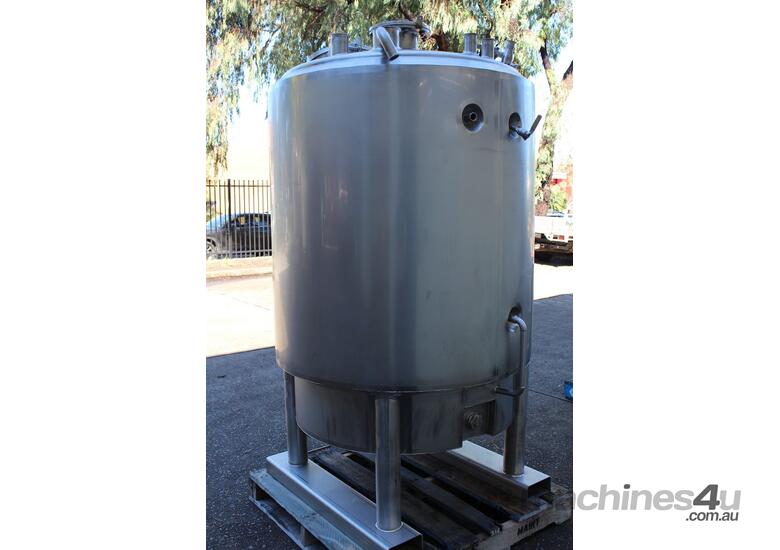 used Stainless Steel Dimple Jacketed Tank Heating Tank in , - Listed on ...