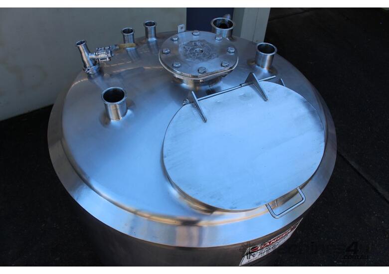 used Stainless Steel Dimple Jacketed Tank Heating Tank in , - Listed on ...