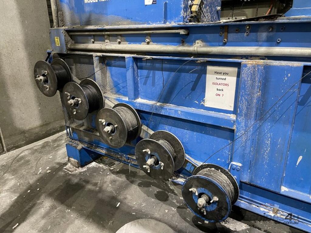 Used hydra-pac HBA4030-50C Horizontal Auto-Tie Baler Horizontal Balers ...