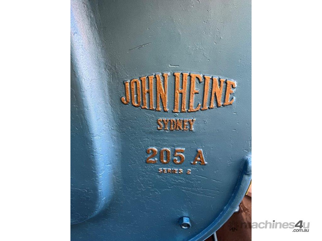 Used John Heine 205A Series 2 Press & Stamp in BOOLAROO, NSW (897912)