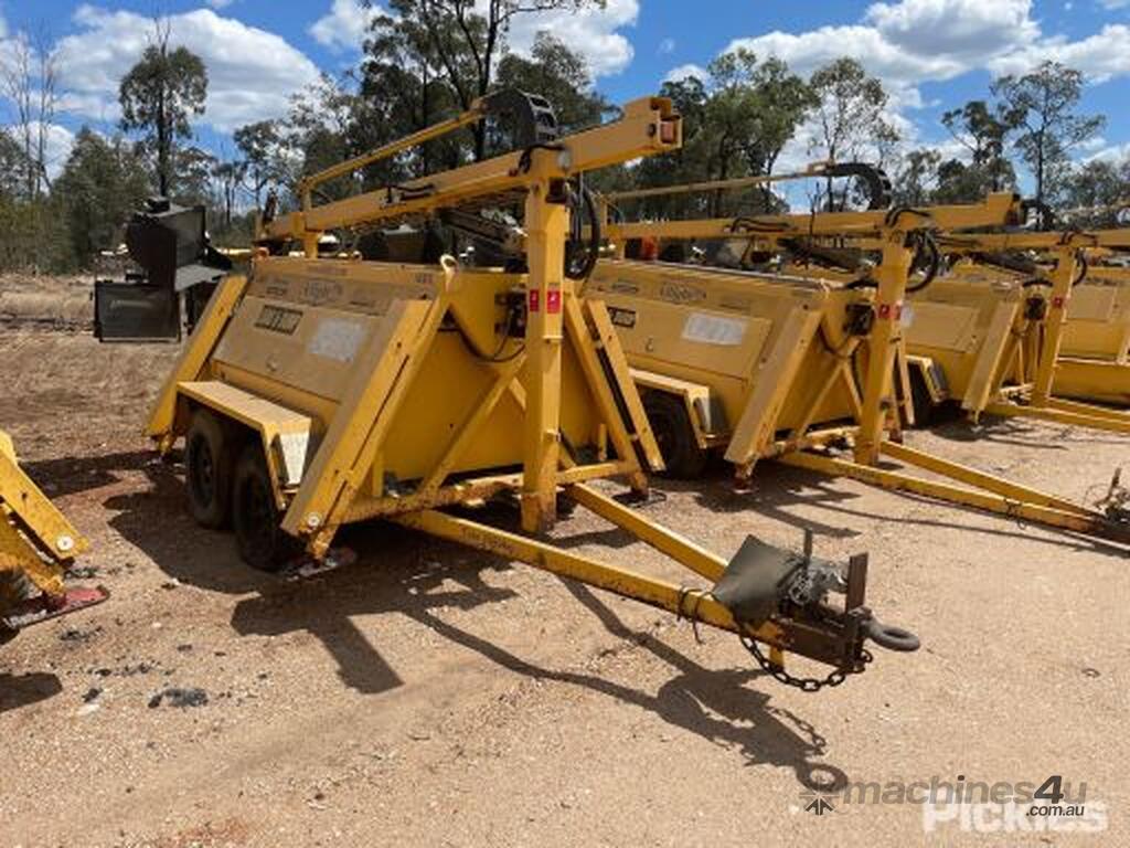 Used allight Allight Tandem Axle Lighting Tower Trailer Mobile Lighting ...