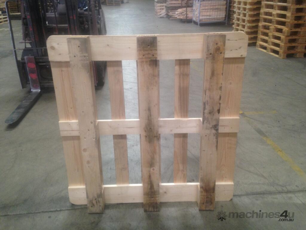 Used 2022 Used cheap export wooden pallets only used once heat treated ...
