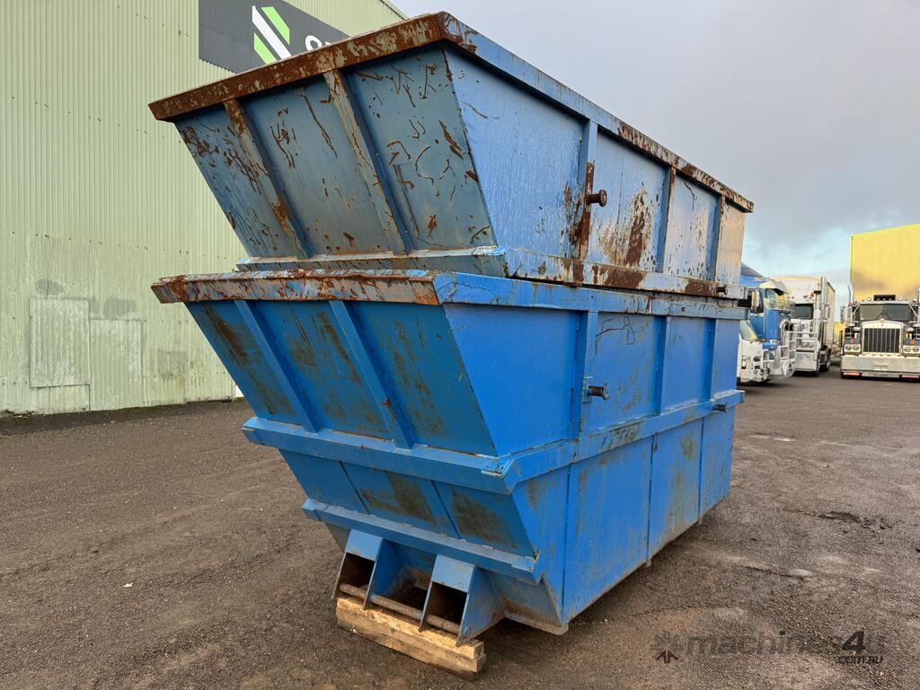 Used toro 2 x Bisalloy Skip Bins approx 9 m Ride On Mowers in ...