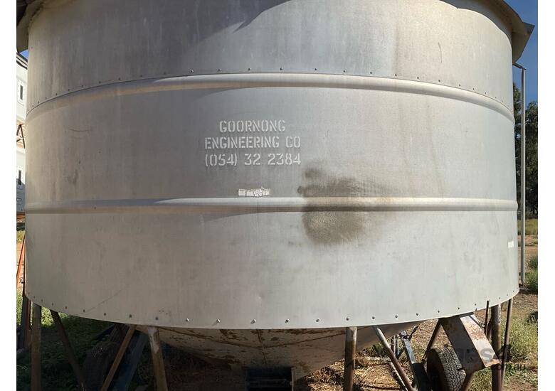 Used Goornong Engineering 20T Mobile Field Bin (1099213) - Listed on ...