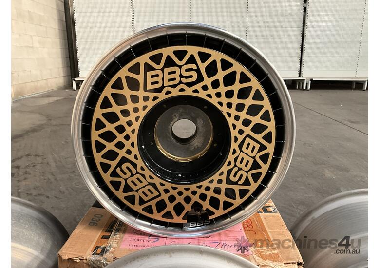 Used Full Set Of Genuine BBS 3 Piece Wheels with Turbofans (1119713 ...