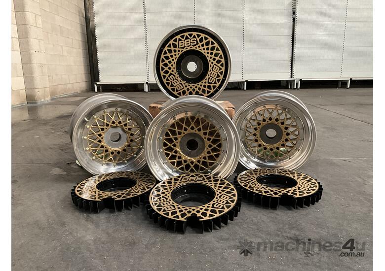 Used Full Set Of Genuine BBS 3 Piece Wheels with Turbofans (1119713 ...