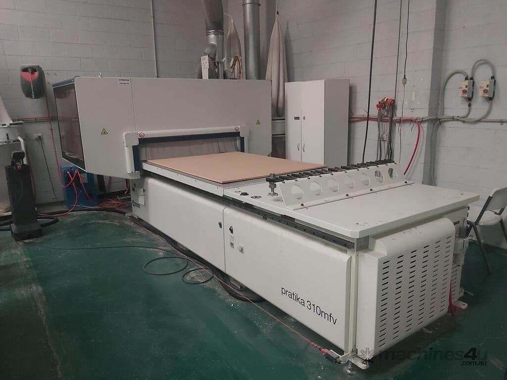 Used 2021 SCM SCM Pratika 310mfv CNC Machine SCM Me40 Edgebander 2 Holy ...