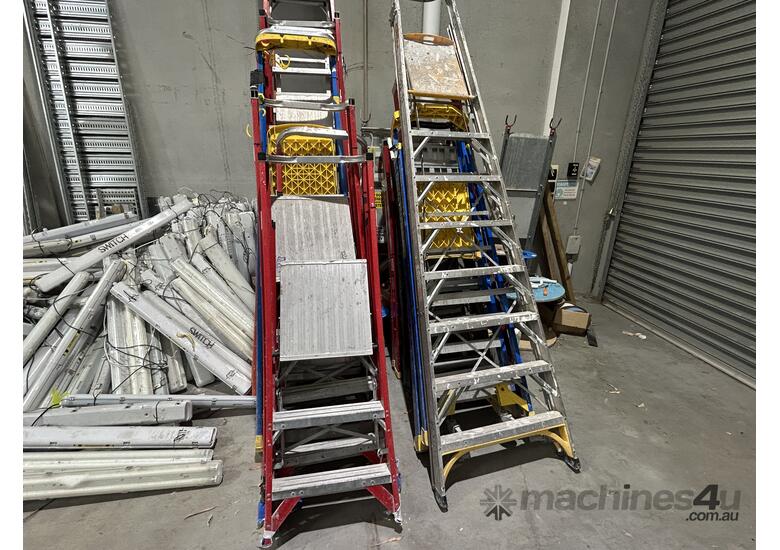 Used Assorted Step Ladders and Platform Ladders Ladders in , - Listed ...