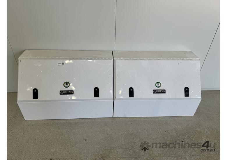 Used 2 x Rhino Tool Boxes in , - Listed on Machines4u