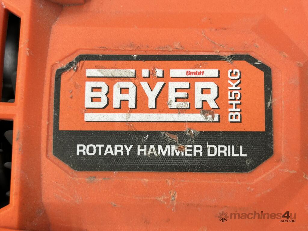 Used Bayer BH5KG 5KG 1600W SDS Max Rotary Hammer Drill Hammer Drill in ...