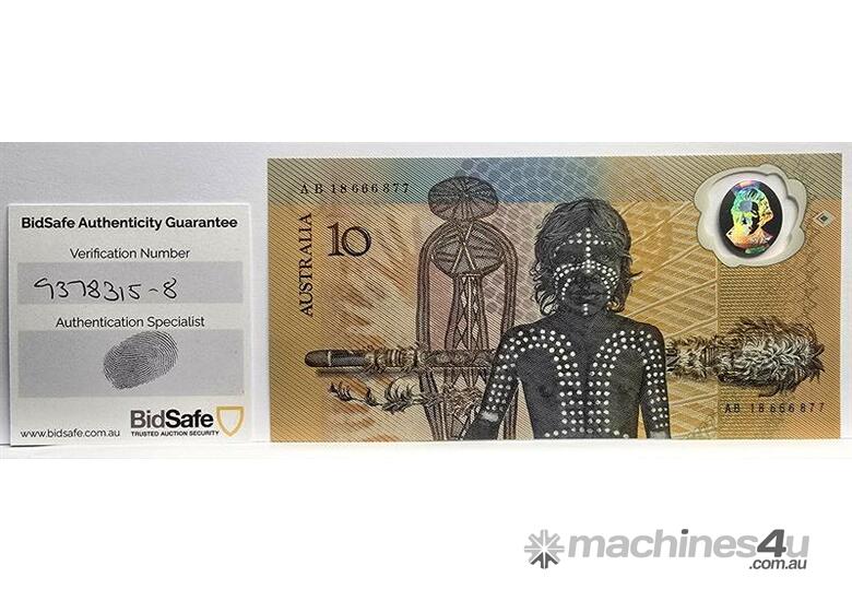 Used 1988 FIRST YEAR OF ISSUE FIRST POLYMER BANKNOTE 1988 FIRST YEAR OF ...