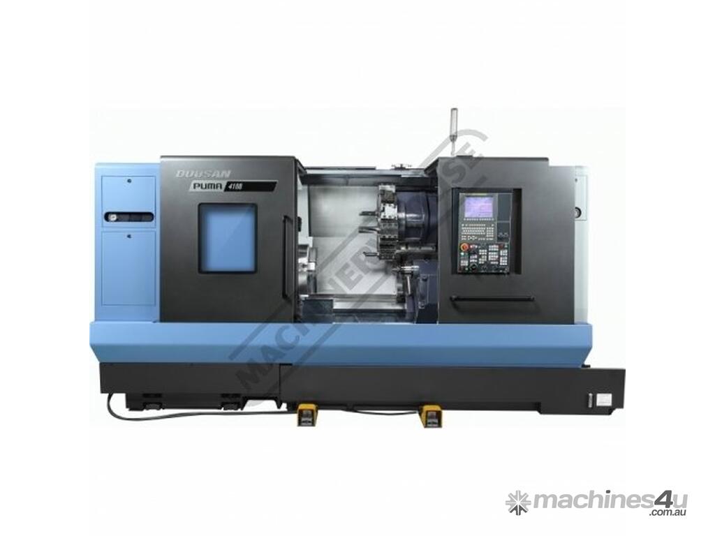 New DOOSAN MACHINE TOOLS PUMA 4100 CNC Turning Centres Series Details ...