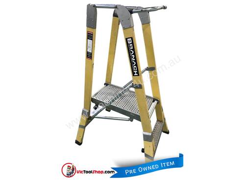 Used Branach Branach Platform Ladder FPL 0 6 Meter Fiberglass ...