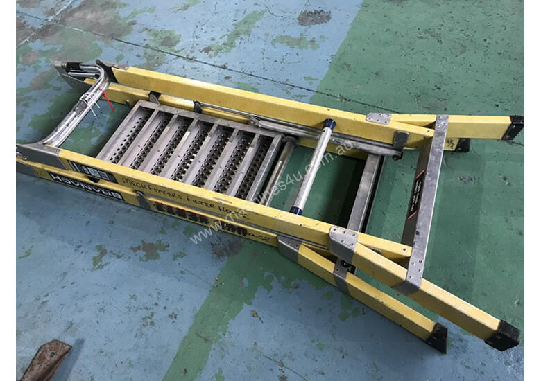 Used Branach Branach Platform Ladder FPL 0 6 Meter Fiberglass ...