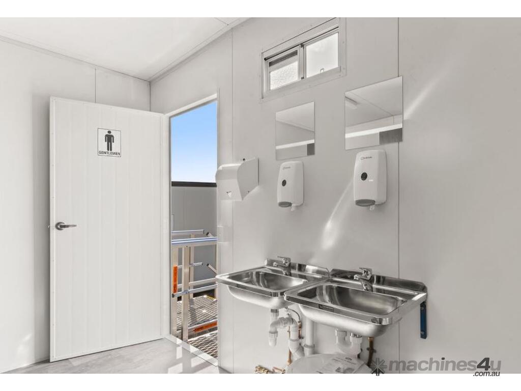 New ATOM Modular 2023 6mx3m Portable Toilets in NEW GISBORNE, VIC