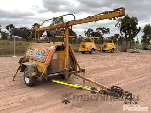 Used 2009 allight 2009 Allight Single Axle Light Tower Trailer Mobile ...