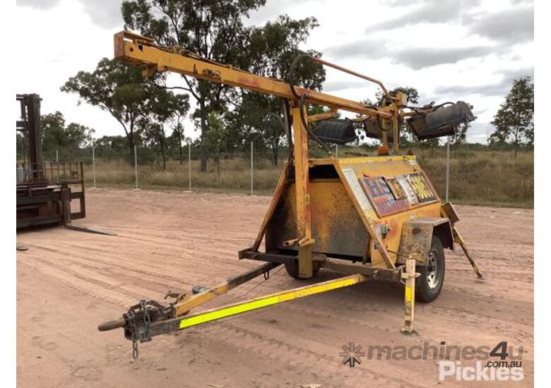 Used 2009 allight 2009 Allight Single Axle Light Tower Trailer Mobile ...