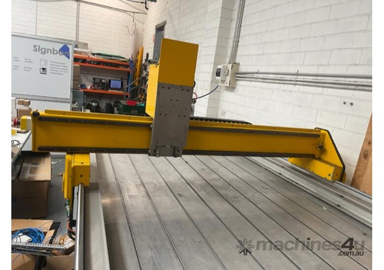 Used 2006 multicam Multicam Flat Bed Router Chassis Gantry in ...