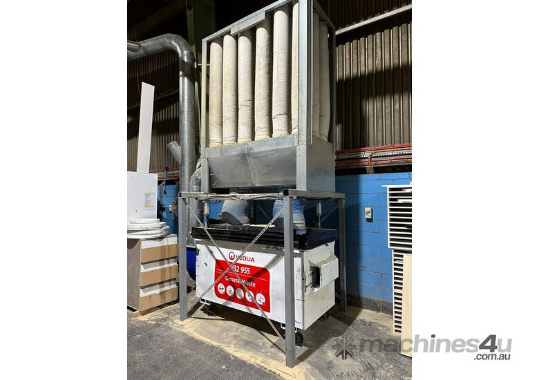 Used griggio Panel Saw 7 5KW Dust Extractor With Ample Ducting Panel ...